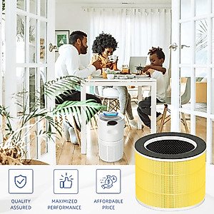 RP-AP088-F1 Filter Replacement for RENPHO Air Purifier RP-AP088W RP-AP088B,5 in 1 H13 True HEPA Actived Carbon Filter,2 Pack