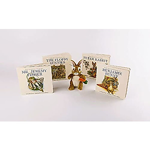 The Peter Rabbit Deluxe Plush Gift Set: The Classic Edition Board Book + Plush Stuffed Animal Toy Rabbit Gift Set (A Classic Tale of Adventure and Virtue with Plush Peter Rabbit Toy)