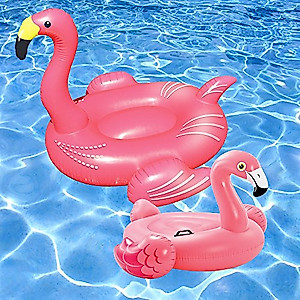 Robelle Flamingo Swimming Pool Float (2 Pack)