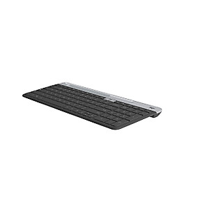 Logitech K580 Slim Multi-Device Wireless Keyboard for Chrome OS - Bluetooth/USB Receiver, Easy Switch, 24 Month Battery, Desktop, Tablet, Smartphone, Laptop Compatible