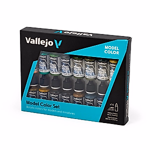 Model Color Paint Set - WWII German Camouflage Colors