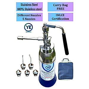 Mini Cryo Gun Liquid Nitrogen Sprayer Can for Dermatology Cryo Spray Cryo Container Capacity 300ml by Yashika Ent