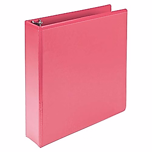 Samsill Plant Based Durable 2 Inch 3 Ring Binders, Made in The USA, Fashion Clear View Binders, Up to 25% Plant Based Plastic, Assorted 4 Pack (MP48669)