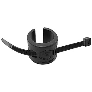 WHYHKJ 4pcs Bike Chainstay Protector Bicycle Frame Protector Guard Pad Collision Rubber Protection Ring Guard Chain Protector Stickers, Black