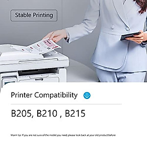 B205/ B210/ B215 Black Standard Capacity Drum Cartridge 101R00664 - UOTY Compatible 1 Pack 101R00664 Drum Replacement for Xerox B210 B205 B215 Printer