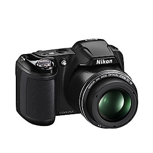 Nikon COOLPIX L810 16.1 MP Digital Camera with 26x Zoom NIKKOR ED Glass Lens and 3-inch LCD (Black) (OLD MODEL)