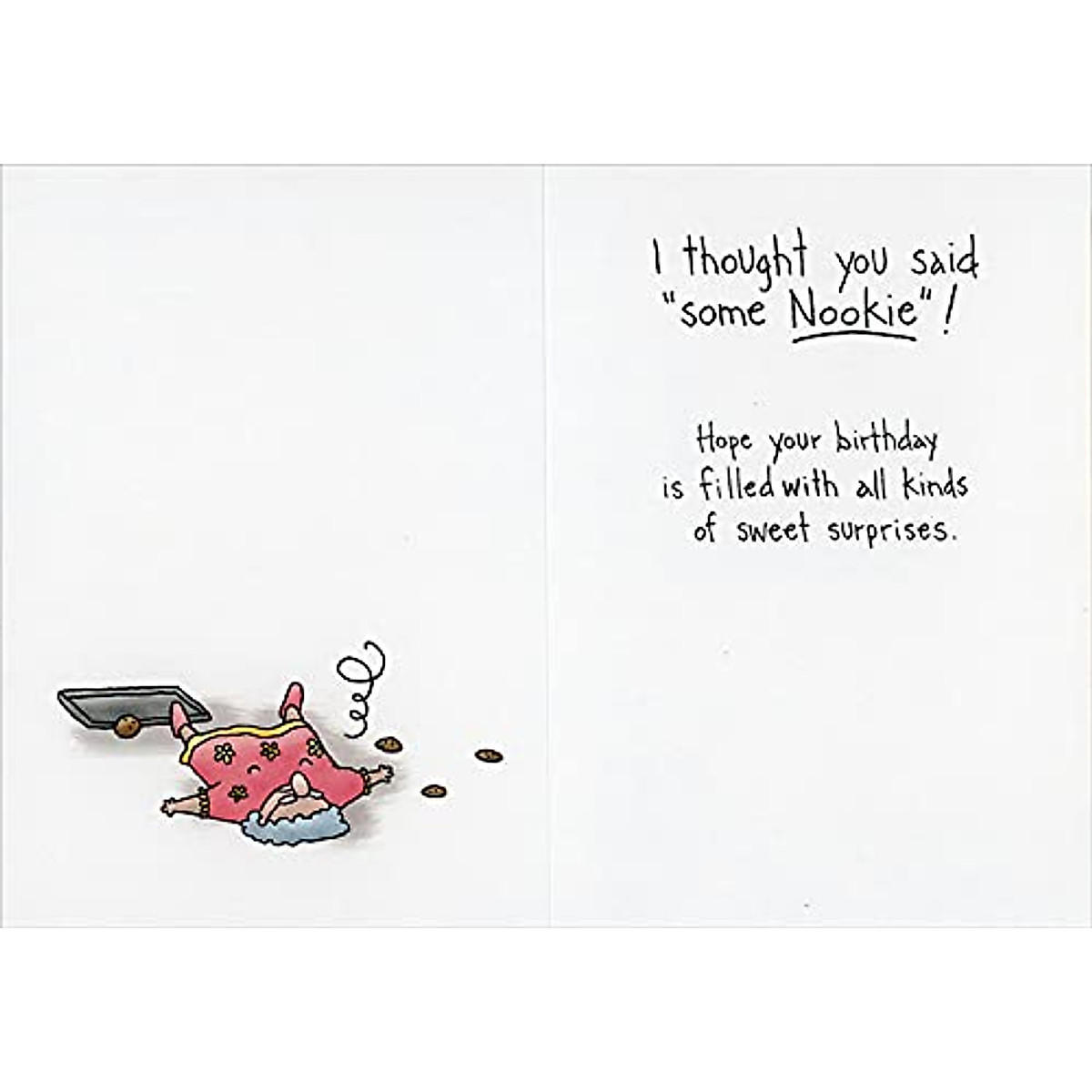 Oatmeal Studios Would I Like Some Cookies Funny/Humorous Birthday Card