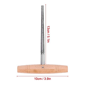 Bnineteenteam Guitar Peg Hole Reamer, Guitar Tail Nail End Pin Hole Reamer Strap End Pin Drill Bit Tool