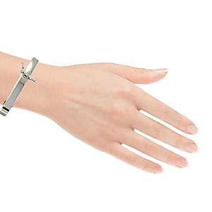 J79S Tie Bar Angel Moroni Silver Alloy Mormon One Moment In Time LDS CTR