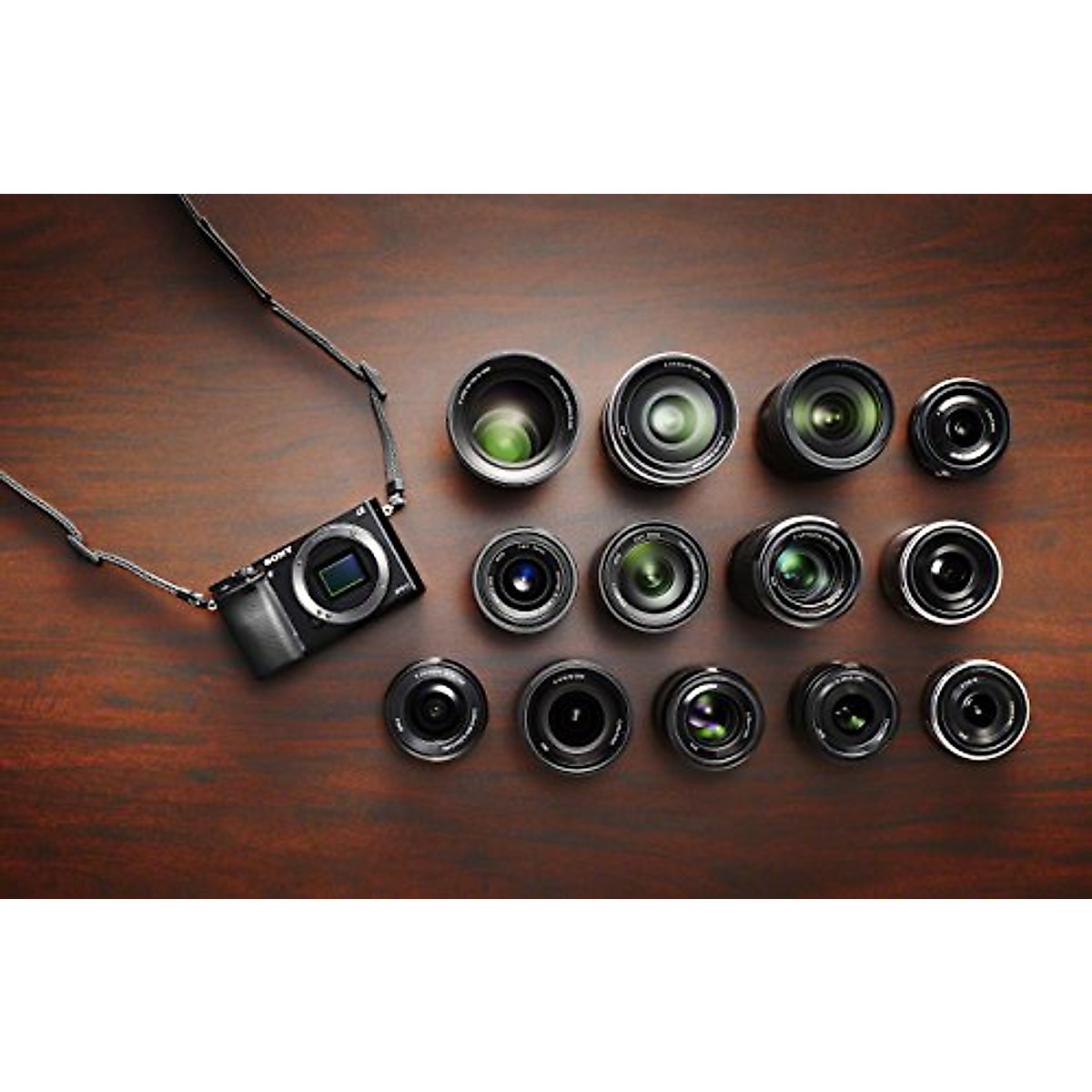 Sony A6000 Interchangeable Lens Digital Camera with SELP1650 Lens Kit - Black (24.3MP)