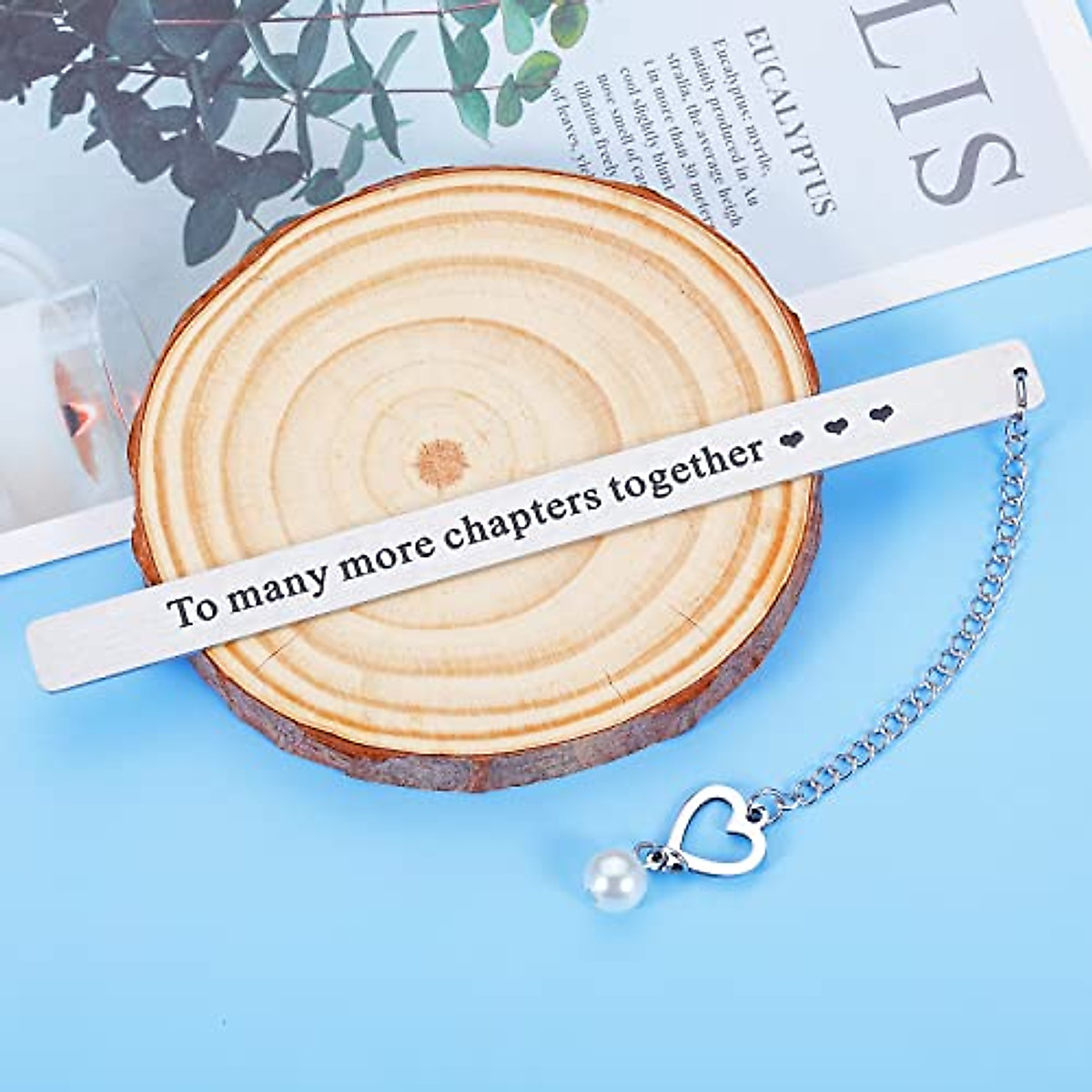 Bookmarks for Women Men Valentines Day for Him Her Anniversary Birthday Wedding Engagement Christmas Gift for Girlfriend Wife from Boyfriend Husband Cute Book Markers for Girls Book Lovers