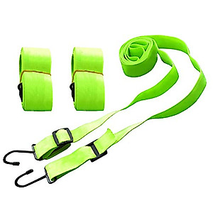 Kayme Car Cover Straps Wind Protector,3pcs Elastic Adjustable Rope Protect Cover from High Wind, Universal Fit