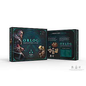 Orlog - Board Game for 2 Players - Assassin's Creed Valhalla Dice Game - French/English