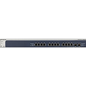 NETGEAR ProSAFE XS712T 12-Port 10GBase-T Gigabit Smart Managed Switch (XS712T-100NES)