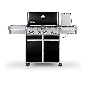 Weber Summit E-470 580-Square-Inch 48,800-BTU Liquid-Propane G, Black