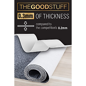 The Good Stuff Rug Tape for Hardwood and Laminate Floors - 10 Yards of Extreme Strength Tape