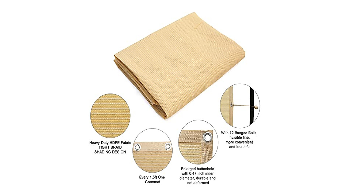 Shatex 90% Shade Fabric - Ultimate Sun Protection
