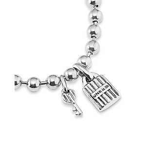 Uno de 50 SILVER KEY Bracelet