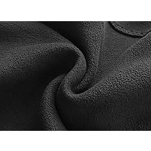 Letook Winter Thermal Fleece Cycling Jacket Men Windproof Warm Comfortable Cycle Wear with Reflective for Outdoor Running, Jogger, Riding 100230 XL