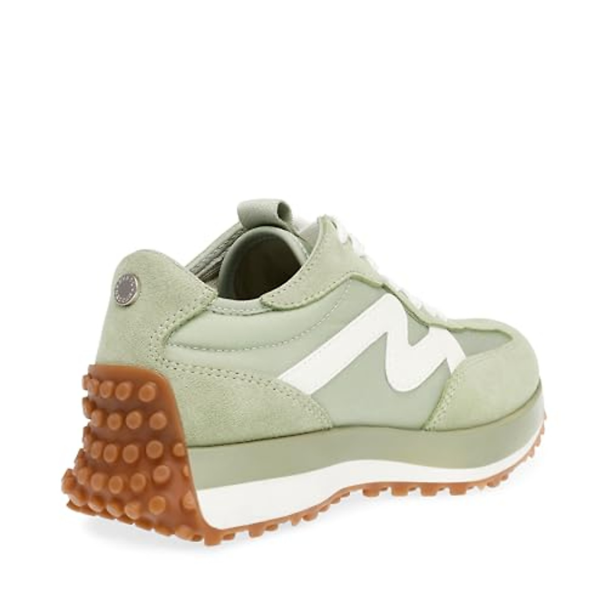 Steve Madden Women's Campo Sneaker, Sage, 8