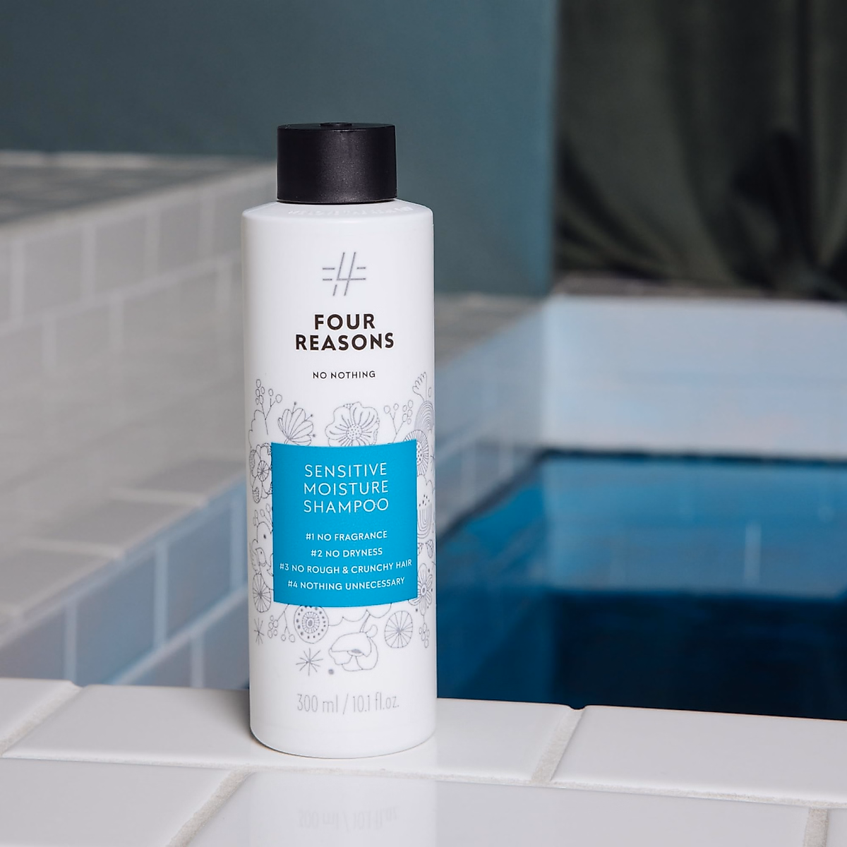 No Nothing Moisturizing Shampoo - Fragrance Free for Dry Hair and Sensitive Scalp - Hydrating, Hypoallergenic, Vegan, Paraben Free and Clear - 10.15oz