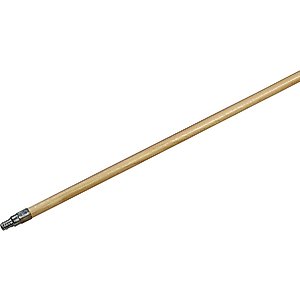 Carlisle FoodService Products 4027500 Metal Tipped Handle, 7/8" D, 0.88" Height, 0.88" Width, 40" Length, Wood/Other