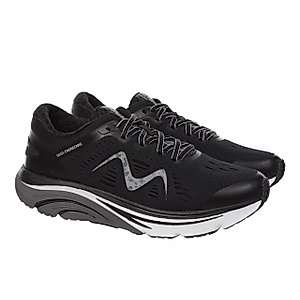 MBT Rocker Bottom Shoes Women’s – Athletic Running Walking Shoe MBT-2000, Black - 7 M US
