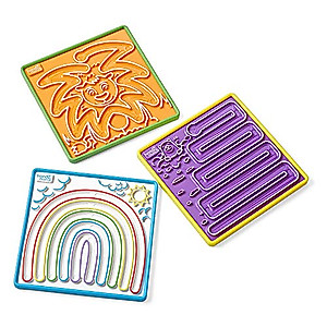 hand2mind Mindful Maze Boards, Learn Breathing Patterns, Mindfulness for Kids Anxiety Relief, Tactile Sensory Toys, Play Therapy Toys, Social Emotional Learning Activities, Calm Down Corner Supplies