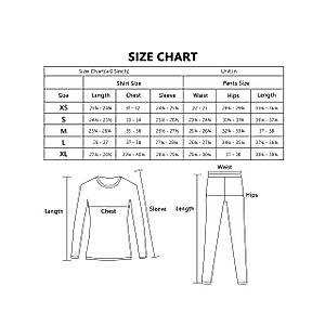 Little Donkey Andy Women's Thermal Underwear Sets Lightweight Warm Base Layers Quick Dry Wicking Top and Bottom for Winter Gray L