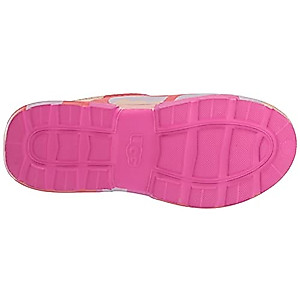 UGG Women's Tasman X CAMOPOP Rain Boot, Dragon Fruit, 8