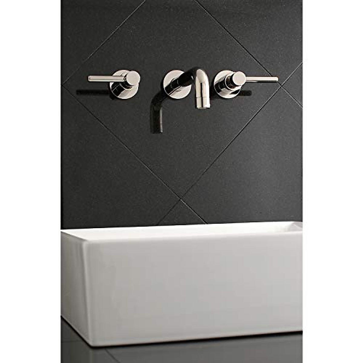 Kingston Brass KS8126DL Concord Bathroom Faucet, Polished Nickel