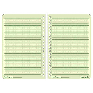 Rite In The Rain Weatherproof Side Spiral Kit: Tan CORDURA® Fabric Cover, 4.625" x 7" Green Notebook, and Weatherproof Pen (No. 973-KIT), 8.5 x 5.5 x 0.625
