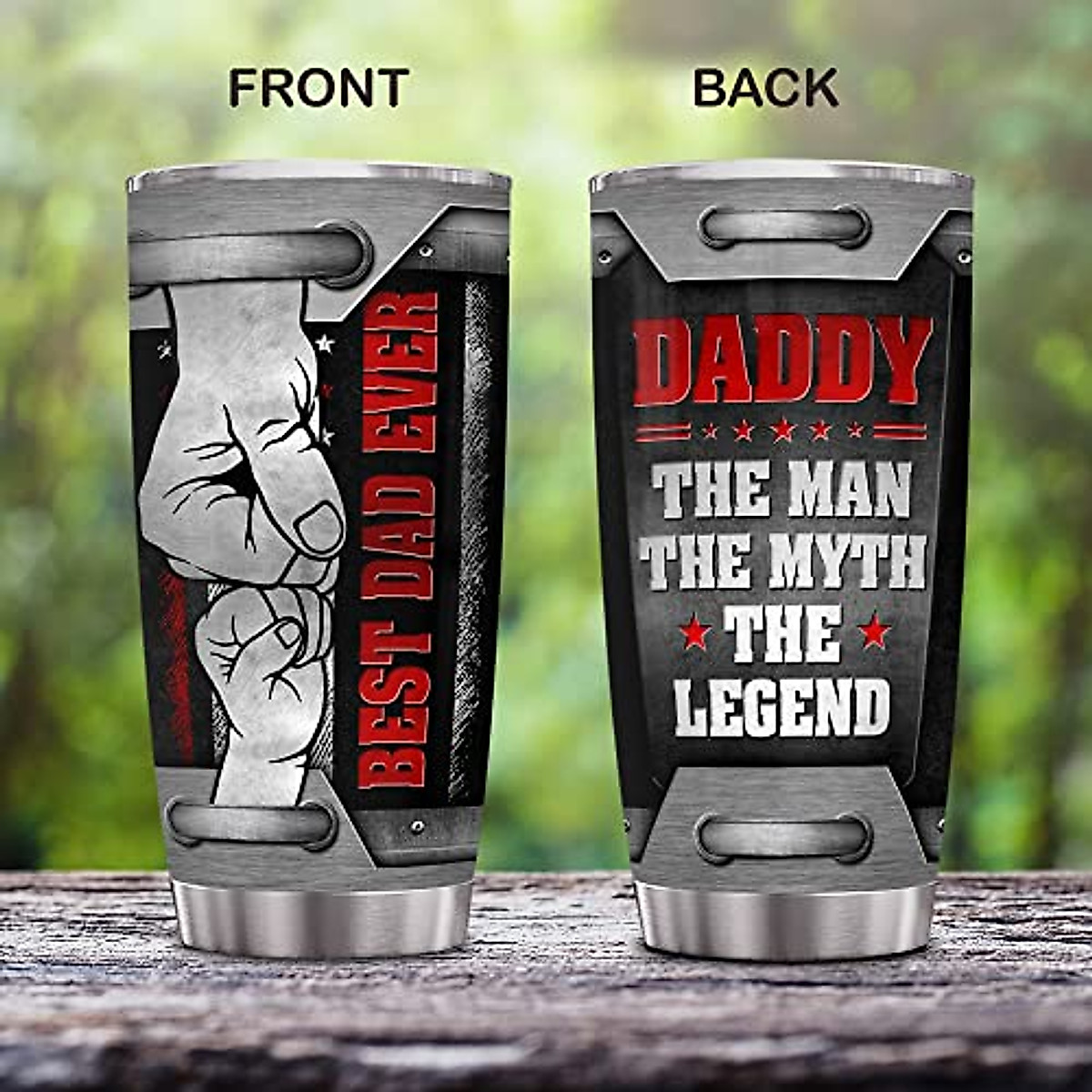OLDCHI 20oz Tumbler Gifts for Dad, Unique Gifts for Men, Husband, Woman, Coffee Gifts for Dad, Gift From Kids Son Daughter Wife for Fathers Day, Birthday, Anniversary, Best Dad Ever