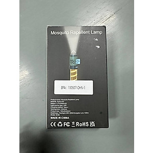 1pack Mosquito Repeller Lamp 329°F Heating 30ft Protection 3-in-1 Mosquitoes Killer USB Rechargeable Camping Light Flashlight,IPX5 Waterproof Portable Electric Bug Zapper Magnetic Design (2)