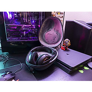 Slappa HardBody Molded Case for Folding & Non-Folding Headphones and Gaming Headsets; Brown (SL-HP-BROWN)