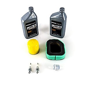 Kohler Genuine Maintenance Kit 32 789 01-S for Courage Twin Series SV710-SV840 20-27HP Riding Lawn Mowers