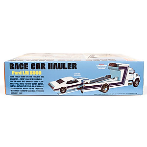 AMT Ford LN 8000 Race Car Hauler 1:25 Scale Model Kit