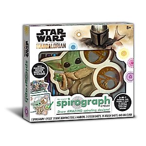 Spirograph Cyclex Studio Grogu - Disney Star Wars The Mandalorian - Baby Yoda - The Easy Way to Make Countless Amazing Designs - Rotating Stencil Wheel - Ages 5+