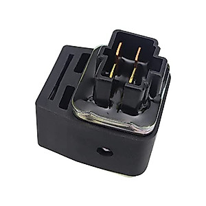 SuLyLa 0450533 Starter & Relay Compatible with Polaris Sportsman 90 2001-2006/ Predator 90 /Scrambler 90 90X for E-TON TXL 90 AXL DXL NXL 0451692 650611 18643 18644 57-2732 410-54058 SMU0273 SMU0284