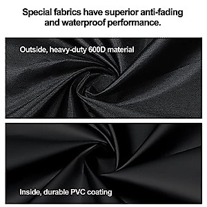 Tonhui Griddle Cover for Blackstone 22 Inch Griddle,600D Polyester Heavy Duty Waterproof Fade Resistant & Rip Resistant Table Top Grill Cover (Not Fit 22”Adventure)