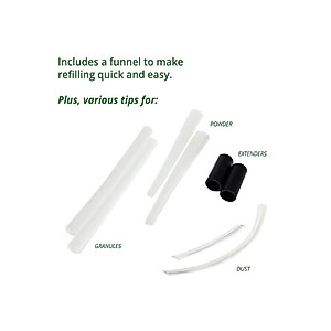 Punchau Diatomaceous Earth Duster, Powder Sprayer, Garden Duster Applicator Dispenser with Long Plastic Tube for Organic Gardening Agricultural Supplies