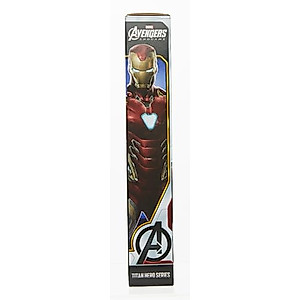 Avengers Marvel Titan Hero Series Collectible 12-Inch Iron Man Action Figure, Toy for Ages 4 and Up