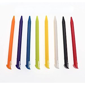 Plastic Stylus Touch Screen Pen for Nintendo New 3DS XL LL Game Console (White)