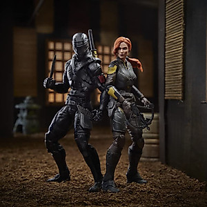 G.I. Joe Classified Series Snake Eyes: G.I. Joe Origins Scarlett Action Figure Collectible 20 Premium Toy, 6-Inch Scale, Custom Package Art