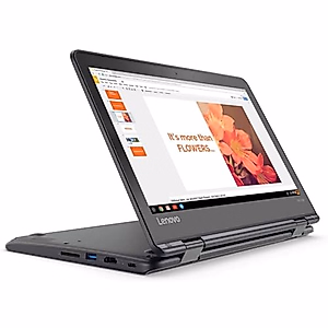Lenovo N23 Yoga 2-in-1 11.6" Touchscreen Chromebook MediaTek MTK 8173C Processor 4GB RAM 32GB SSD, Bluetooth, WiFi, Webcam, Chrome OS (Renewed)