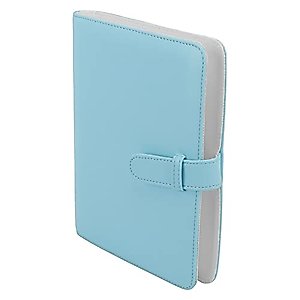 3-inch Photo Album, 256-pocket Waterproof Photo Album for Tickets Business Card (Blue)