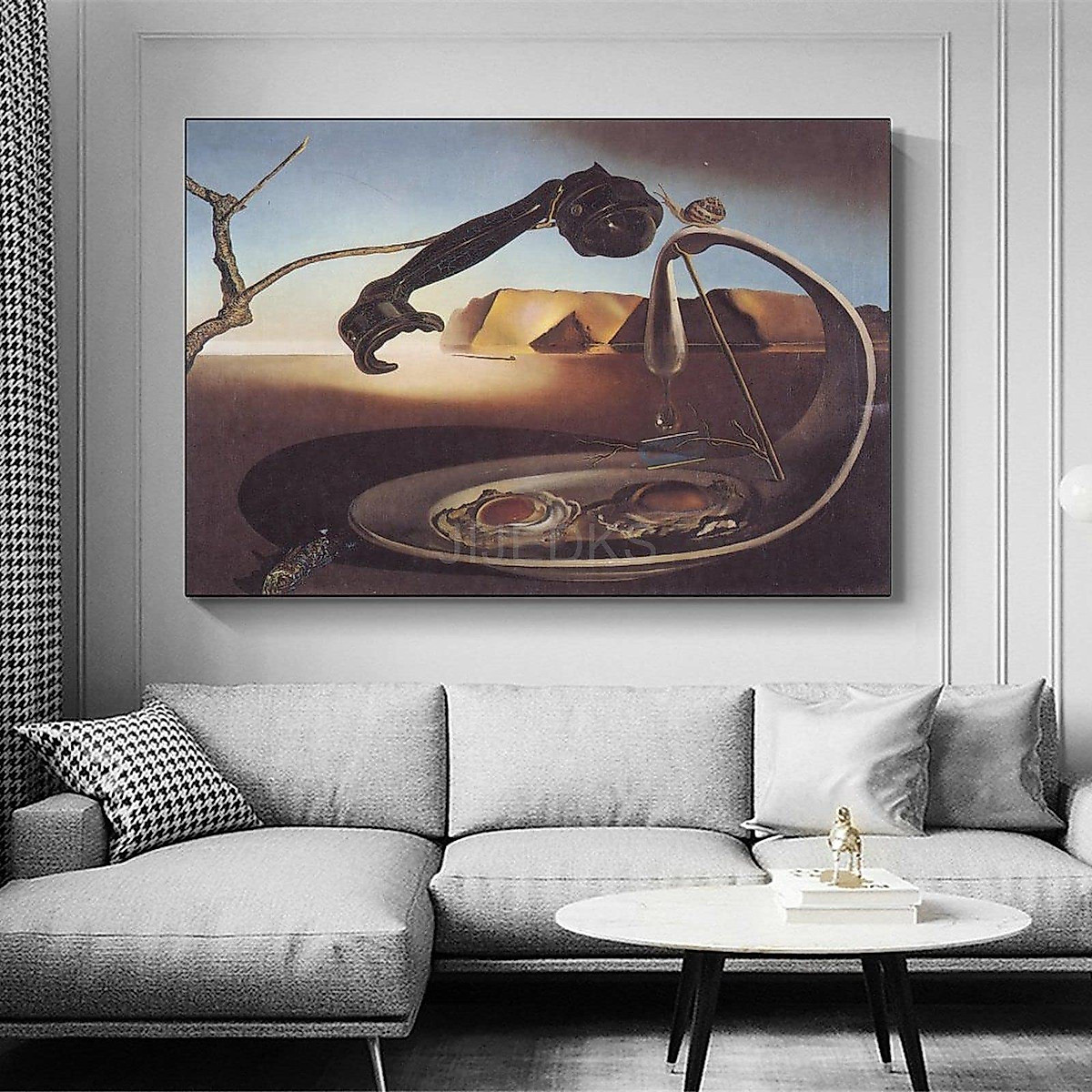 36+ Salvador Dali Wall Art Poster The Sublime Moment by Salvador Dalí Surrealist Canvas Art Poster and Wall Art Picture Print Modern Family Bedroom Decor Posters 20x30inch(50x75cm)