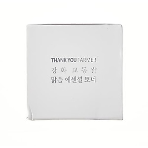 THANKYOU FARMER Rice Pure Essential Facial Toner for Woman 7.03 oz - Hydrating Rice Toner for Face with Niacinamide & Centella, Milk Toner for Glass Skin - Vegan Korean Skin Care for Dry Skin