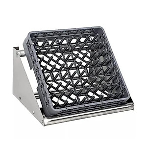 Express KitchQuip Premium Quality Stainless Steel Tubular Rack Wall Mounted Shelf – NSF Certified (22")