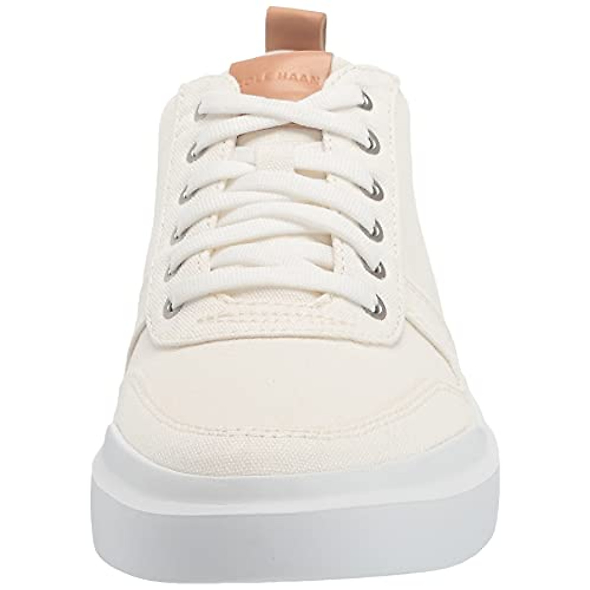 Cole Haan Men's Grandpro Rally Canvas Court Sneaker, Ivory/Natural, 9